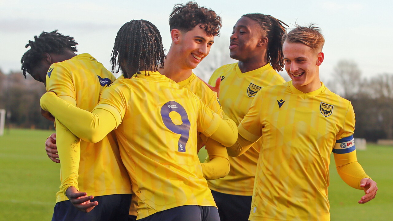 REPORT: Seven League Wins In A Row for U18s | Oxford United Football Club