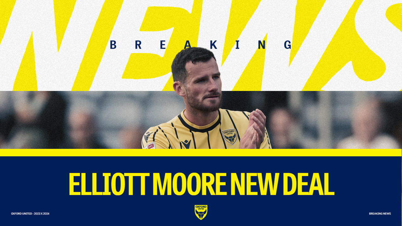 Elliott Moore Signs New Deal | Oxford United Football Club