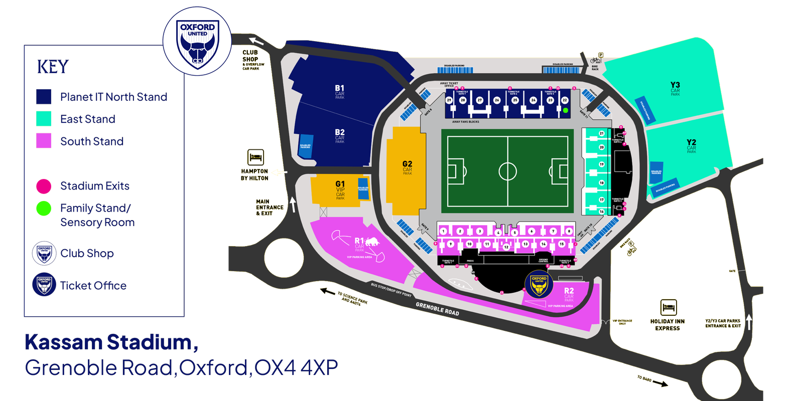 Visiting Supporters | Oxford United Football Club
