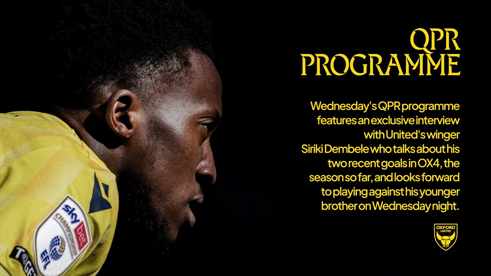 QPR Programme | Oxford United Football Club