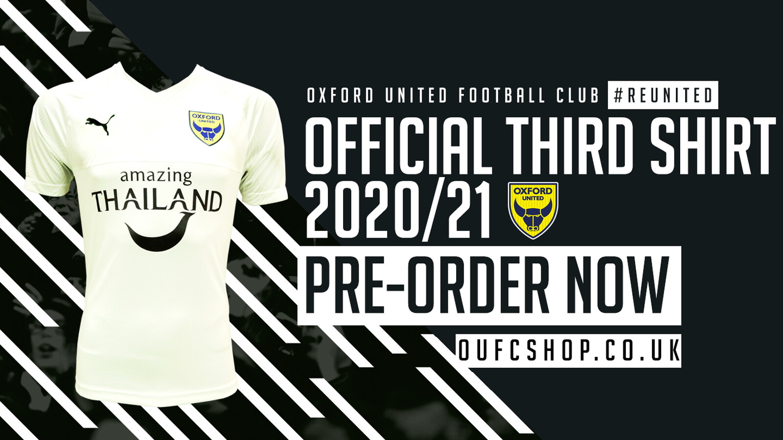 New Home Kit Revealed | Oxford United Football Club