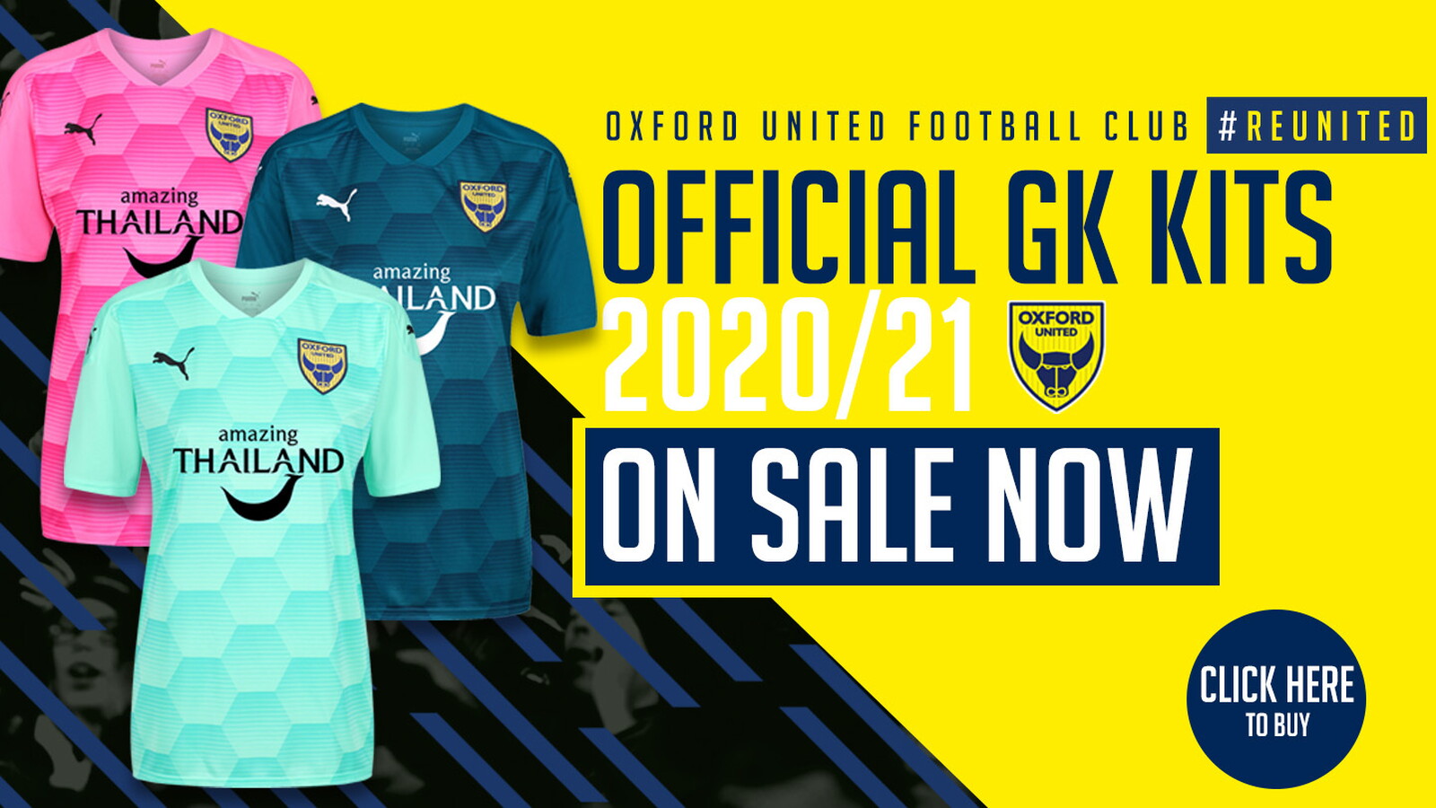 Goalkeeping Kits Available Now | Oxford United Football Club