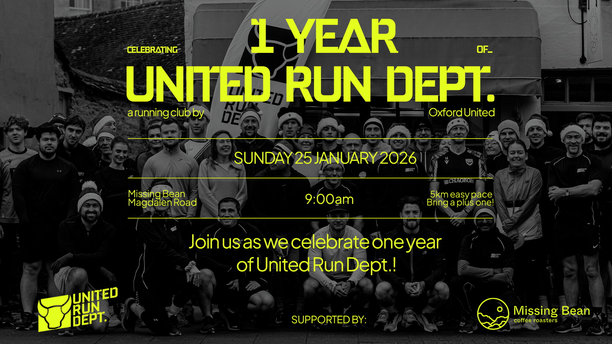 United Run Dept. Celebrates One-Year Birthday | Oxford United Football Club