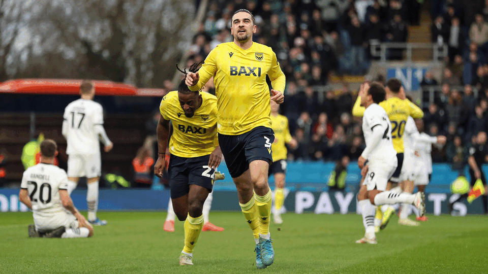 REPORT: Oxford United 2 Plymouth Argyle 0 | Oxford United Football Club