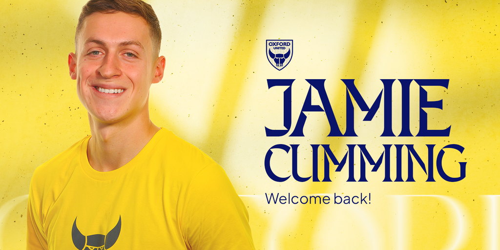 Jamie Cumming Re-signs On Permanent Deal | Oxford United Football Club