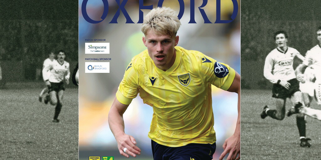 Special Programme for Norwich Opener | Oxford United Football Club