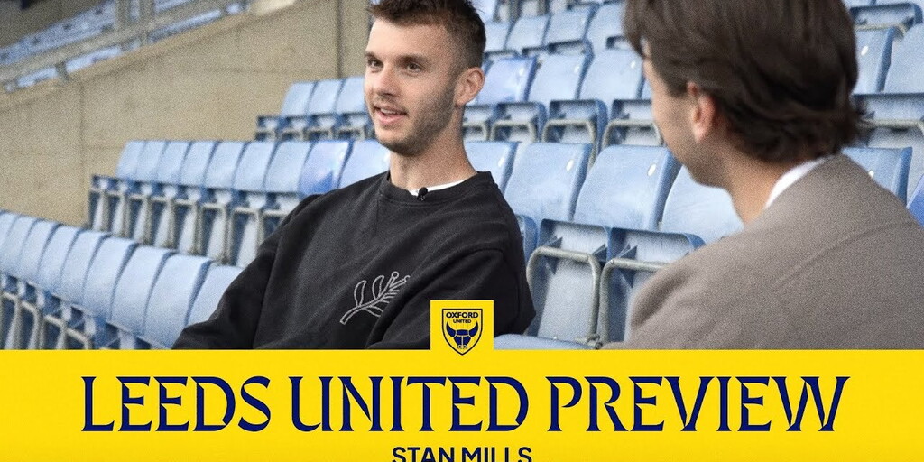 Watch Stan Mills Feature Huge Friday Night Fixture Against Leeds United ...