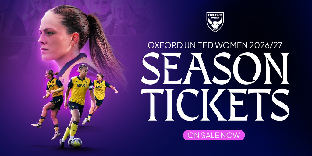 Oxford United Women Launch 2026/27 Season Tickets | Oxford United ...