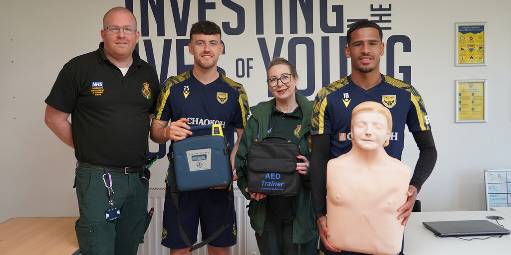 CPR Training Available on Saturday | Oxford United Football Club