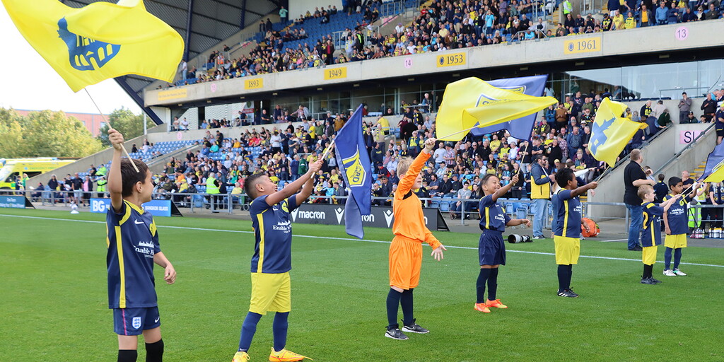 Greater Leys Kites Enjoy Their Day With The U's | Oxford United ...